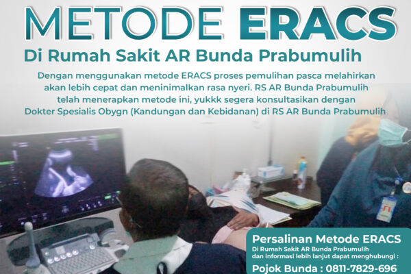 Layanan Persalinan Metode ERACS – RS. AR. BUNDA PRABUMULIH
